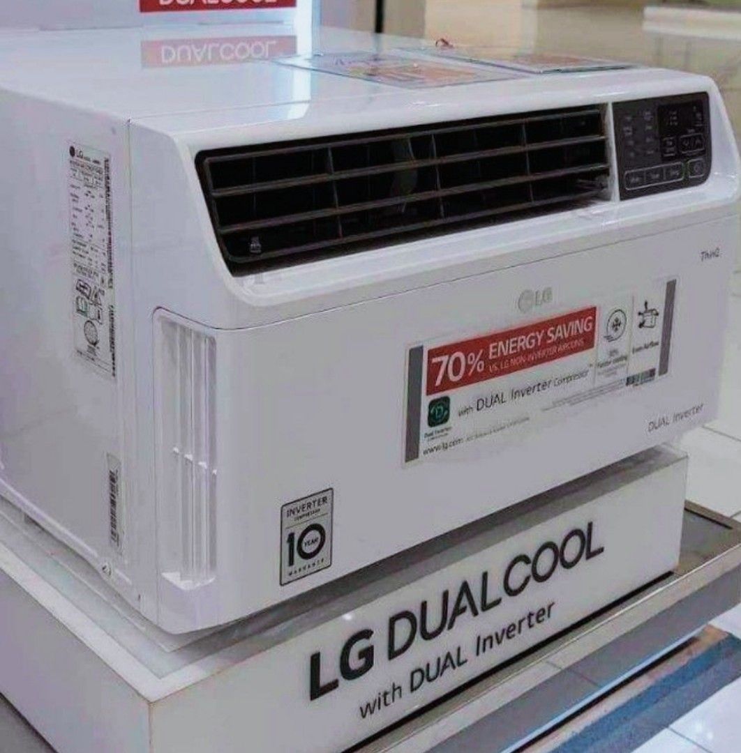 1HP Dual Inverter Window Type Aircon, TV & Home Appliances, Air ...