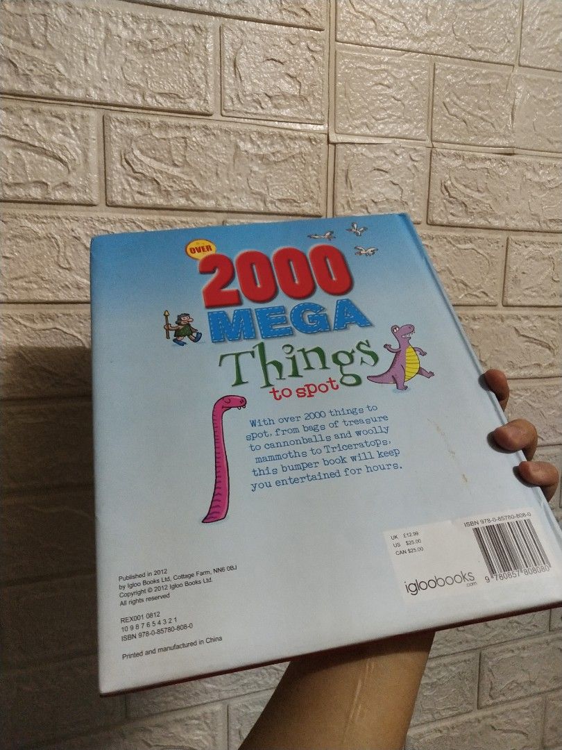 200 Mega Things (HB) All Pages are Coloured, Hobbies & Toys, Books ...