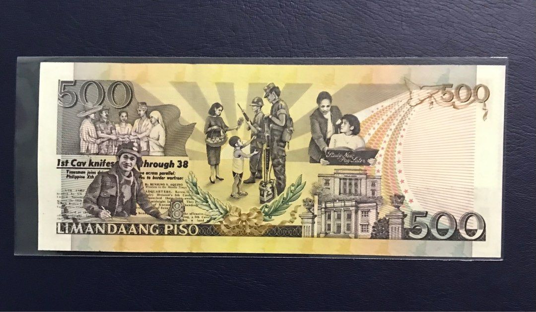 500 piso Philippines Money, Hobbies & Toys, Memorabilia & Collectibles ...