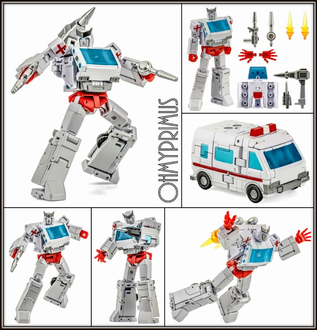 ⭐ [𝗣𝗿𝗲-𝗼𝗿𝗱𝗲𝗿] Newage NA Toys (Transformers G1 Legends Scale) - H52 H-52 ER (Ratchet) / H21-B ...