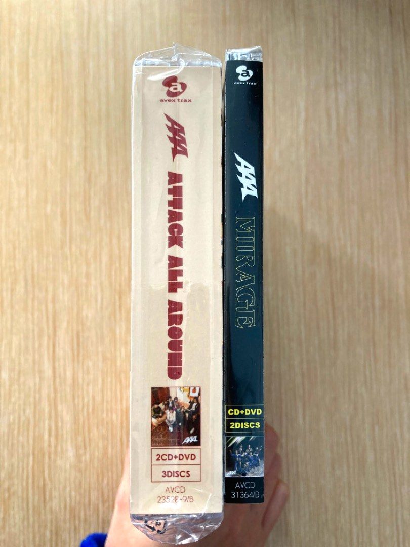 AAA ATTACK ALL AROUND best Album + MIRAGE (CD&DVD), 興趣及遊戲, 音樂樂器 & 配件, 音樂與媒體 - CD 及 DVD - Carousell