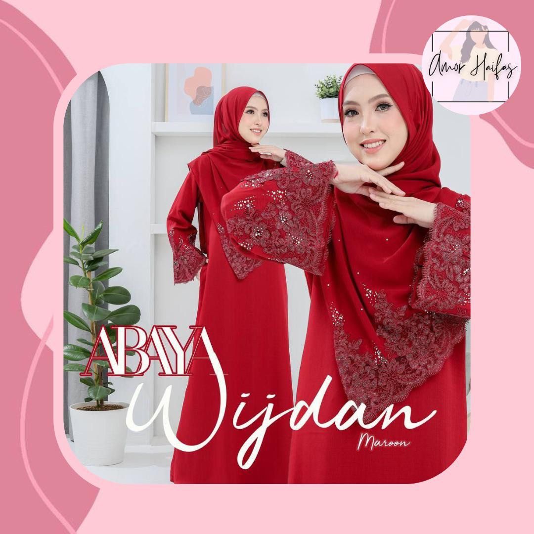 Abaya Wijdan ️, Women's Fashion, Muslimah Fashion, Kaftans & Jubahs on ...