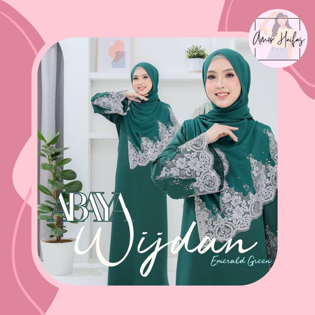 Abaya Wijdan ️, Women's Fashion, Muslimah Fashion, Kaftans & Jubahs on ...