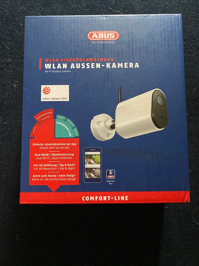 CCTV ABUS WLAN Aussen Kamera(outdoor camera), Furniture & Home Living ...