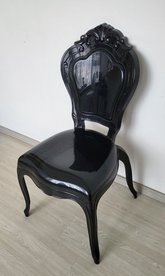 Acrylic court chair, Furniture & Home Living, Furniture, Chairs on ...