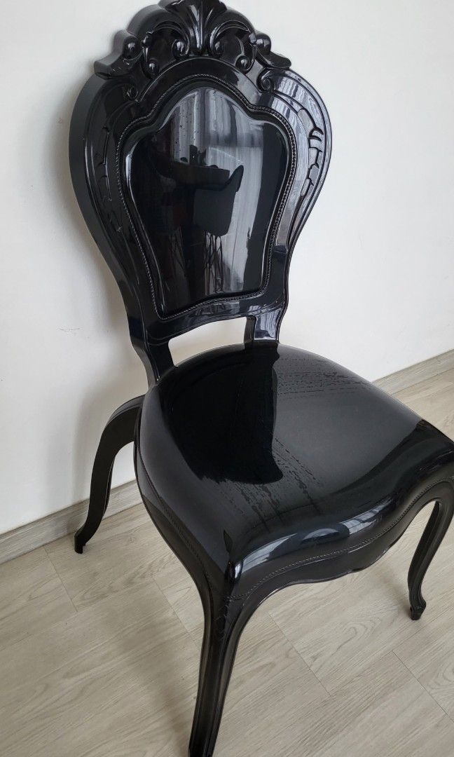 Acrylic court chair, Furniture & Home Living, Furniture, Chairs on ...