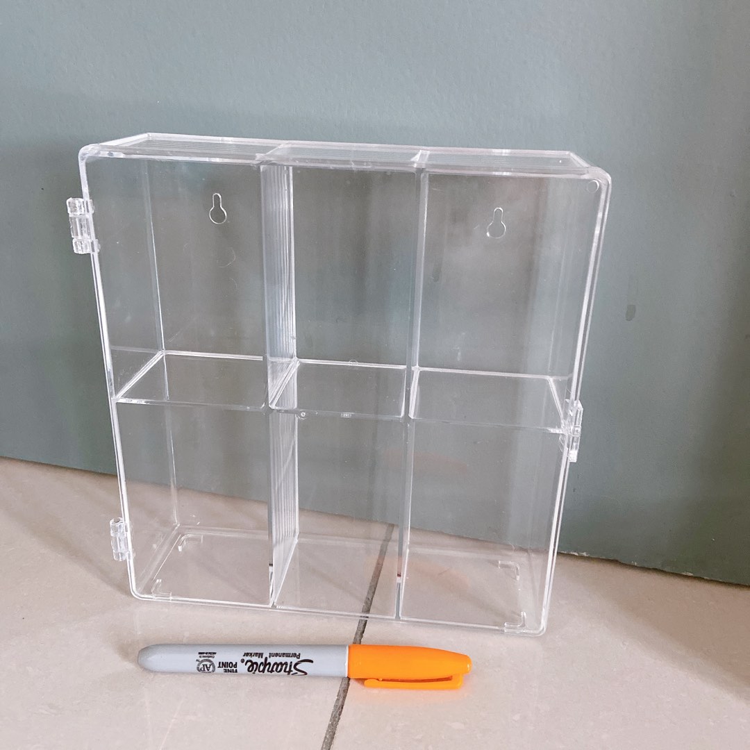 Acrylic toys display Organizer with cover rack (can fit sonny angel ...