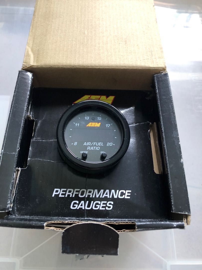 AEM AFR gauge full set, Car Accessories, Accessories on Carousell
