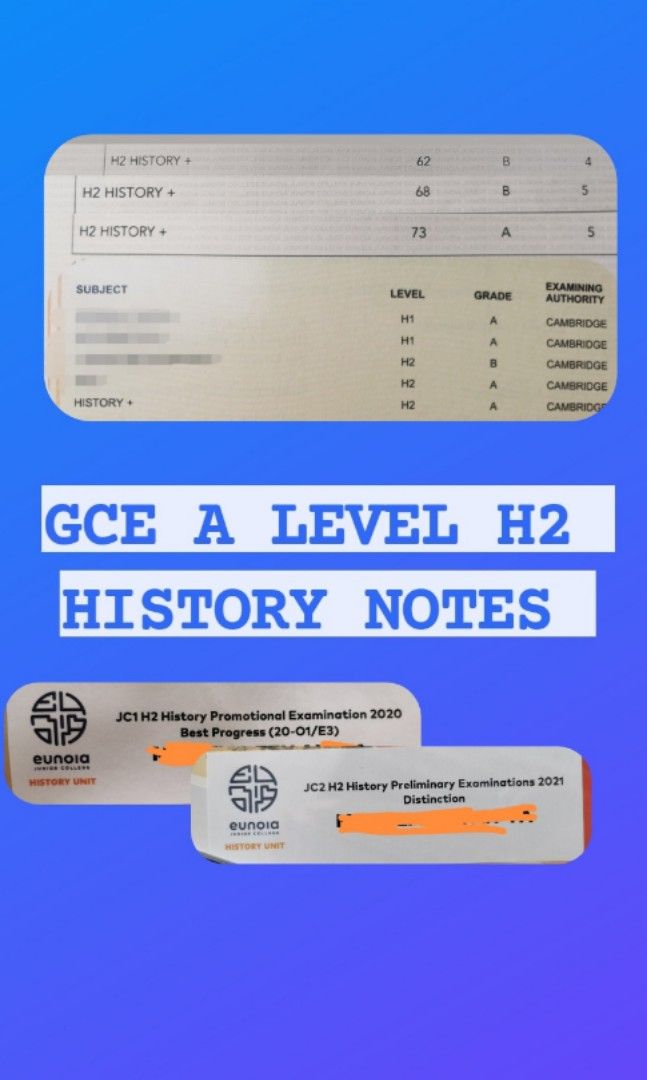 AESTHETIC GCE A LEVEL H2 HISTORY NOTES, Hobbies & Toys, Stationery ...