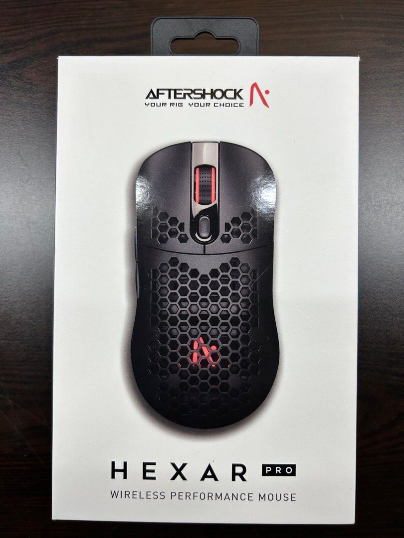 Aftershock Hexar Pro Wireless Gaming Mouse, Computers & Tech, Parts ...