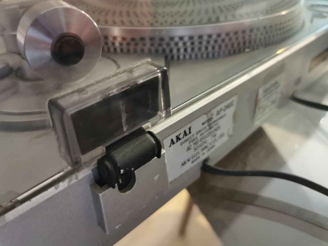 Akai AP-D40 Direct Drive Turntable, Audio, Other Audio Equipment on ...