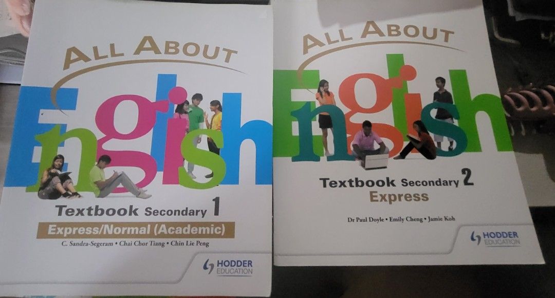 All About English Lower Secondary 1 Secondary 2 Textbooks Express ...