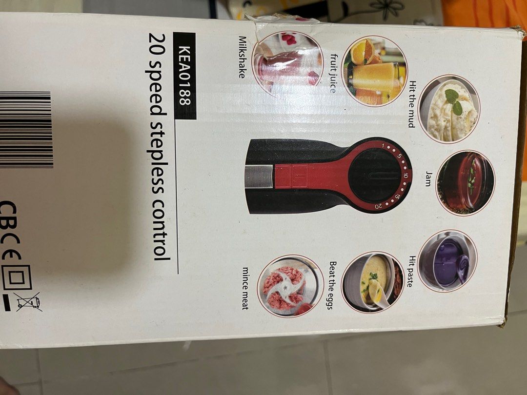 Alpha S electric mixer, Furniture & Home Living, Kitchenware ...