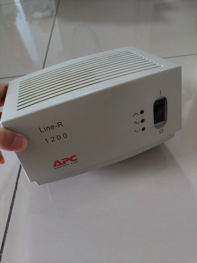 APC Line-R 1200VA voltage regulator, Computers & Tech, Parts ...