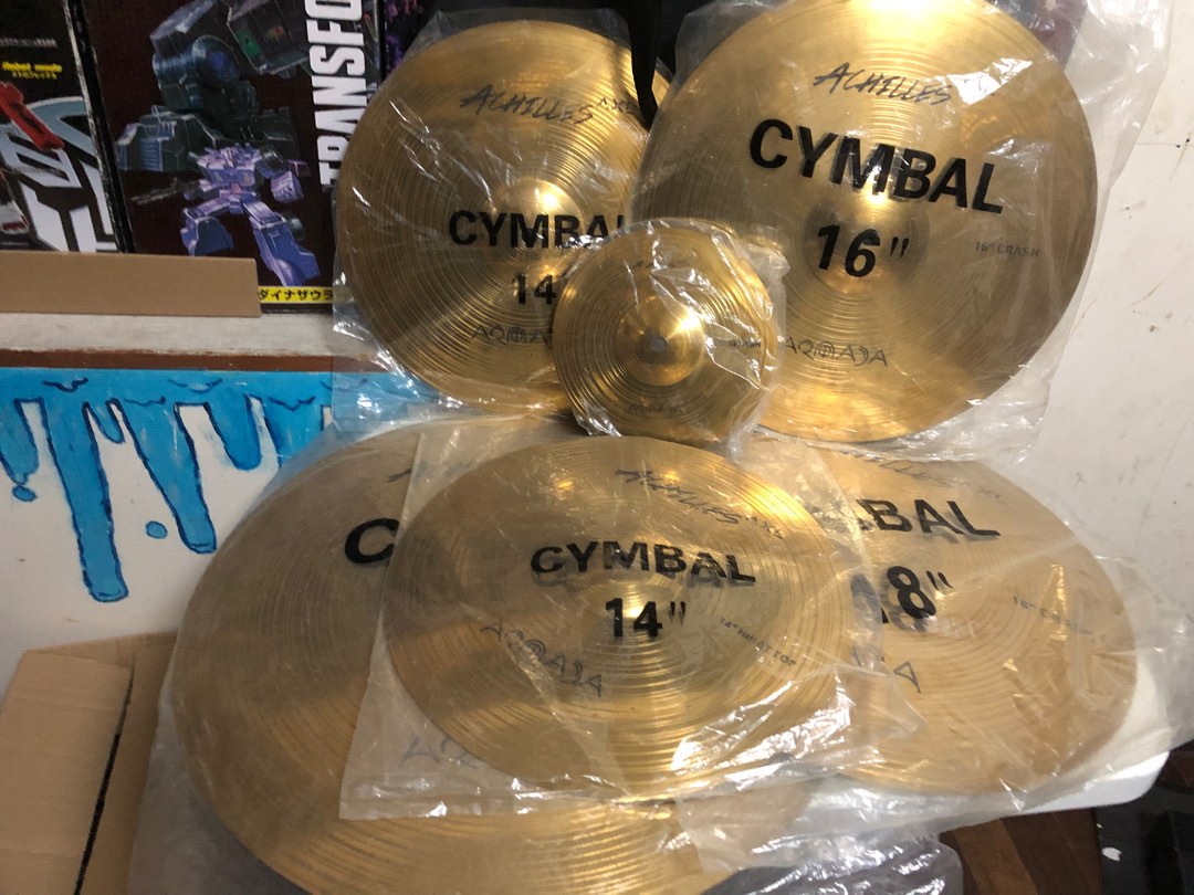 Armada Achilles Cymbals set, Hobbies & Toys, Music & Media, Music ...