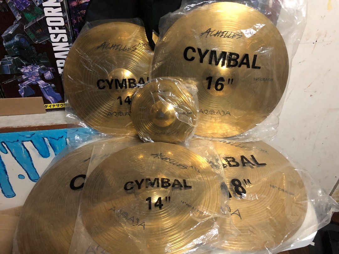 Armada Achilles Cymbals set, Hobbies & Toys, Music & Media, Music ...