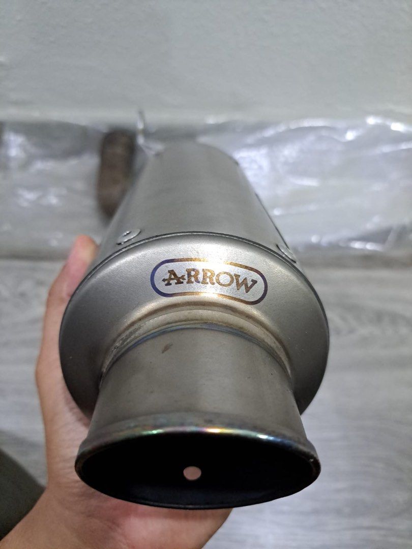 Arrow GP2 Exhaust RSV4, Motorcycles, Motorcycle Accessories on Carousell