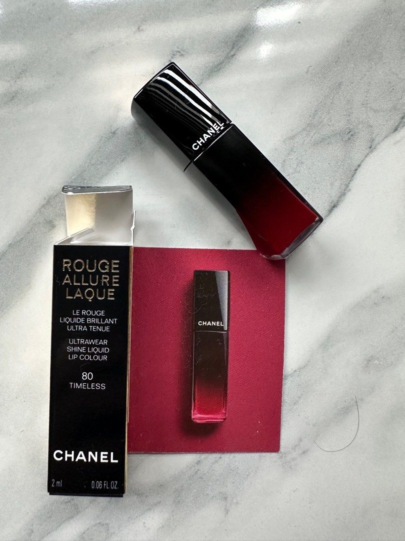 Authentic BNIB Chanel Rouge Allure Laque Lipstick miniature 2ml, Beauty ...