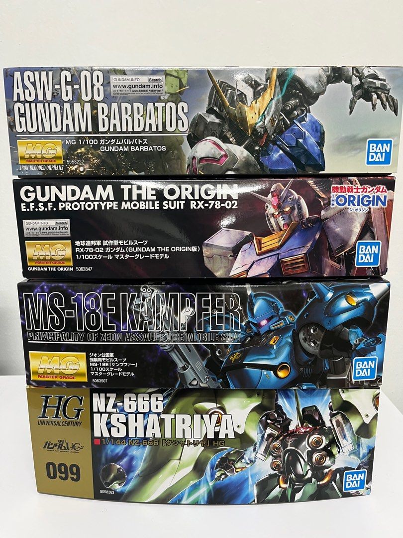 Bandai Model Kits, Hobbies & Toys, Toys & Games on Carousell