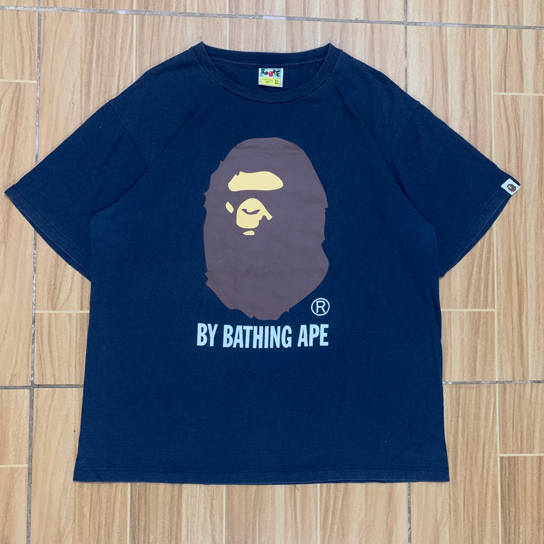 Bape a bathing ape bighead, Men's Fashion, Tops & Sets, Tshirts & Polo Shirts on Carousell