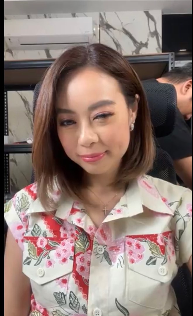 Cream Batik Dress, Women's Fashion, Dresses & Sets, Dresses on Carousell