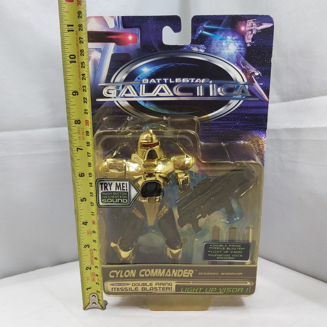 battlestar galactica cylon commander, Hobbies & Toys, Toys & Games on ...