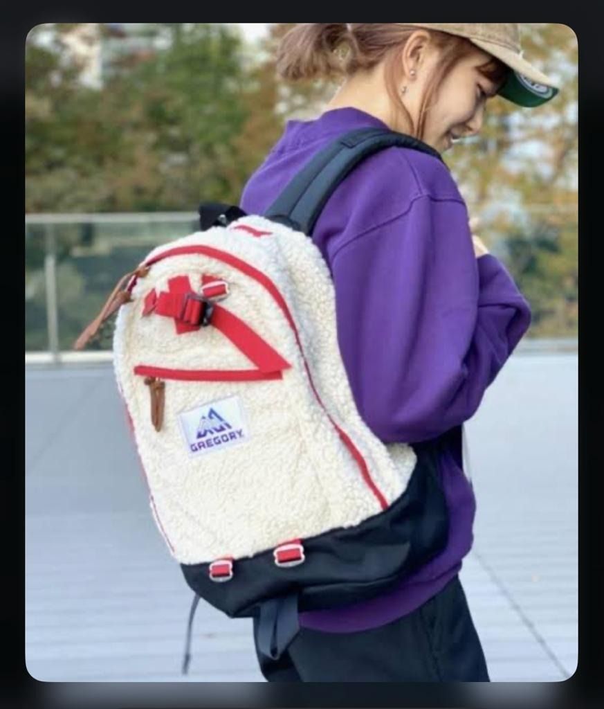 BEAMS BOY x GREGORY Japan Fleece Fine Day 19L, 女裝, 手袋及銀包, 背囊 - Carousell