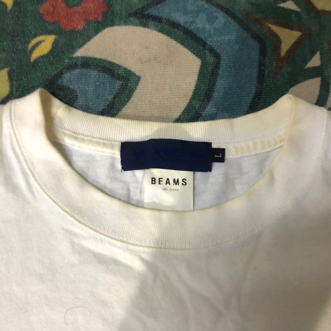 Beams Tshirt Mens Fashion Tops And Sets Tshirts And Polo Shirts On Carousell