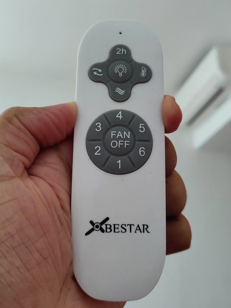 Bestar Ceiling Fan with LED lights and remote, Furniture & Home Living ...