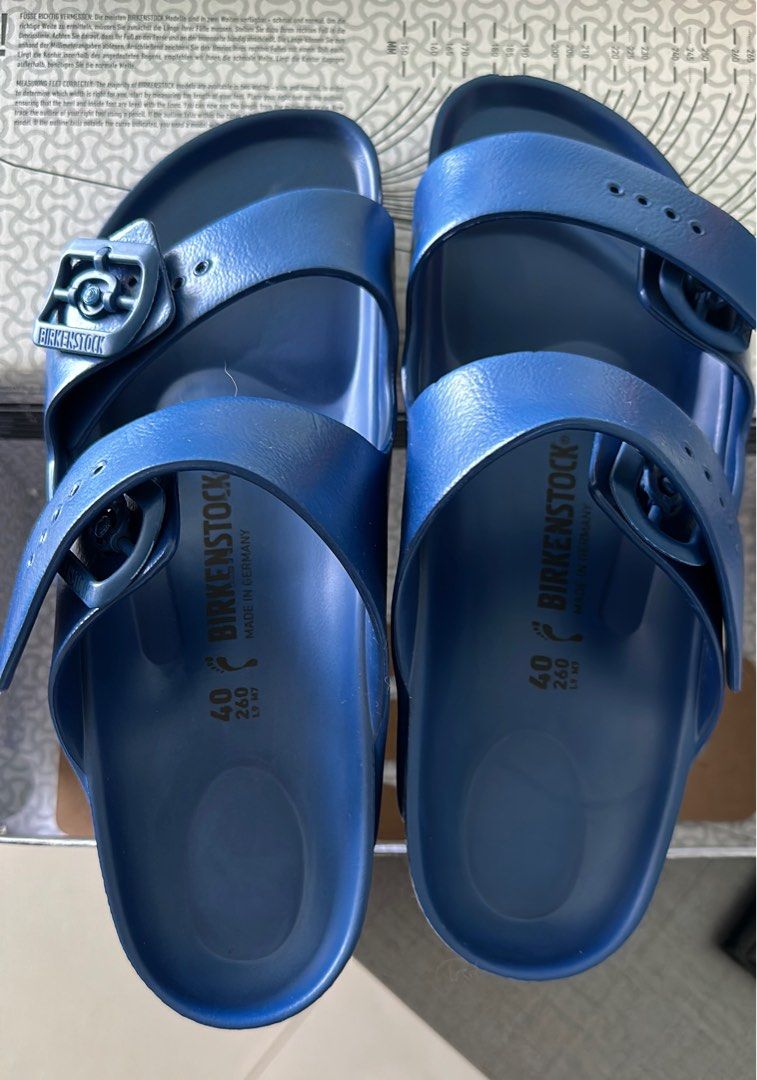 Birkenstock regular cut- Size 40, Men's Fashion, Footwear, Flipflops ...