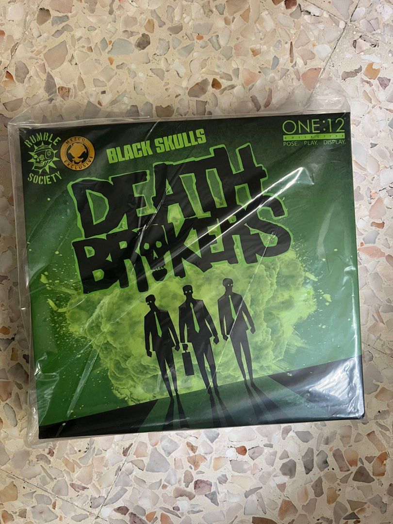 Black Skulls Death Brokers, Hobbies & Toys, Toys & Games on Carousell