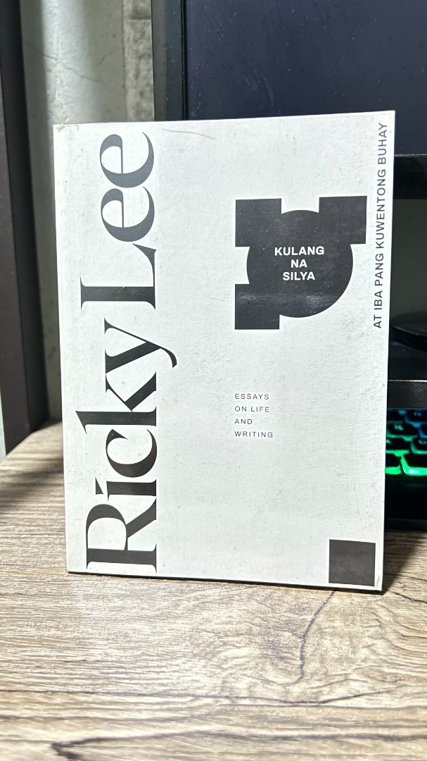BOOK: Kulang Na Silya At Iba Pang Kuwentong Buhay by Ricky Lee, Hobbies ...