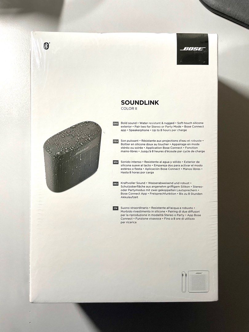 Bose Soundlink Color II two Bluetooth Speaker 藍芽喇叭 浴室, 音響器材, Soundbar ...