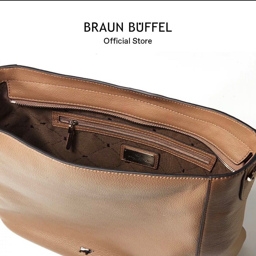 Braun Buffel Lola Medium Hobo, Women's Fashion, Bags & Wallets ...