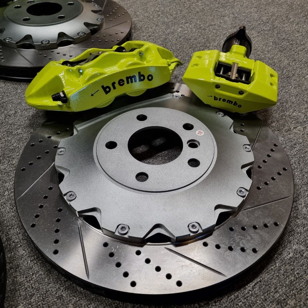 BREMBO BRAKE 6 POT GT6 GT4 TOYOTA ALPHARD VELLFIRE AGH30 AGH35 BMW F07 ...