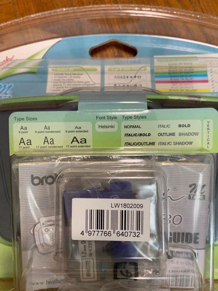 Brother P-Touch Electronic Labeller (Model PT-80), Computers & Tech ...