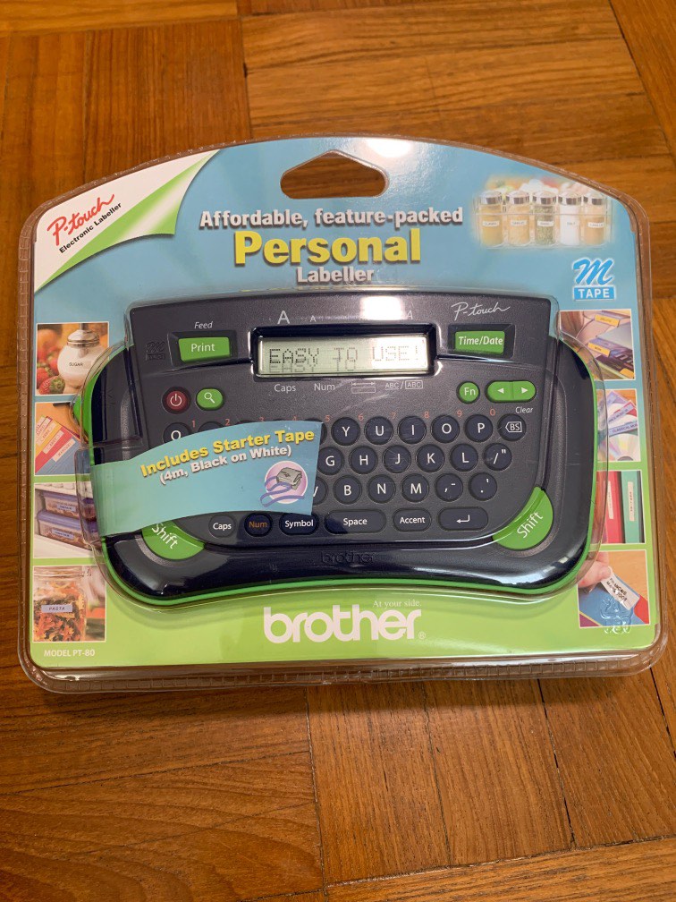 Brother P-Touch Electronic Labeller (Model PT-80), Computers & Tech ...