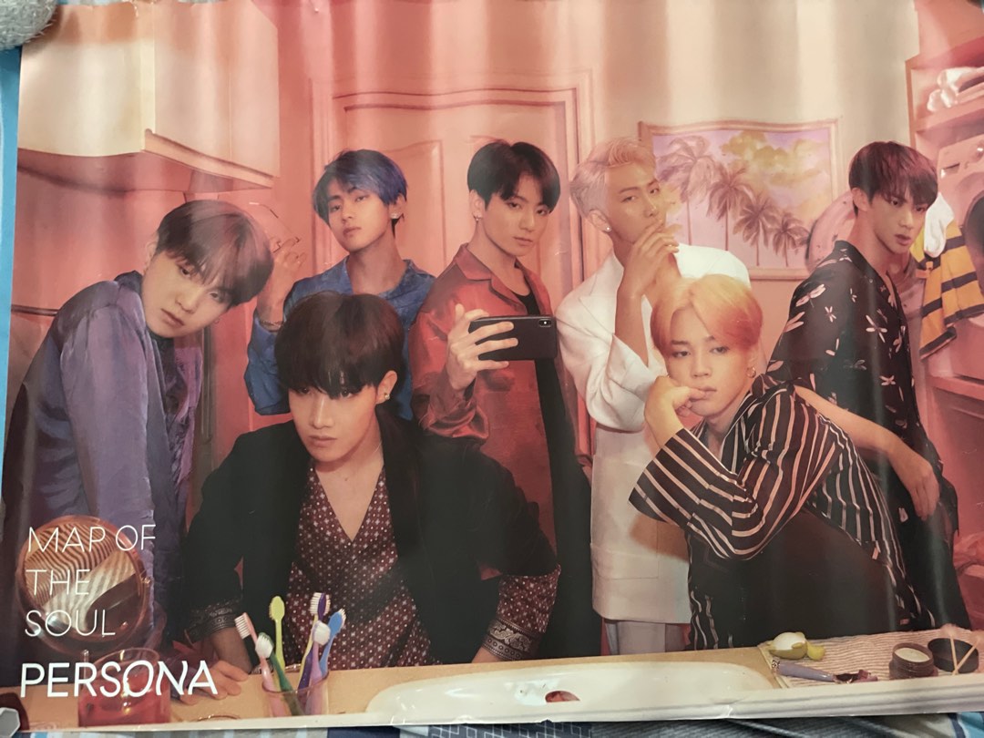 BTS Map of the Soul Persona Poster, Hobbies & Toys, Memorabilia ...