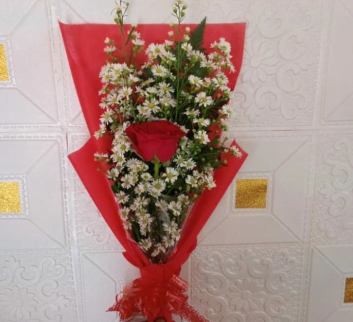 Buket Bunga mawar asli segar cimahi bdg pdlrg, Desain & Kerajinan ...