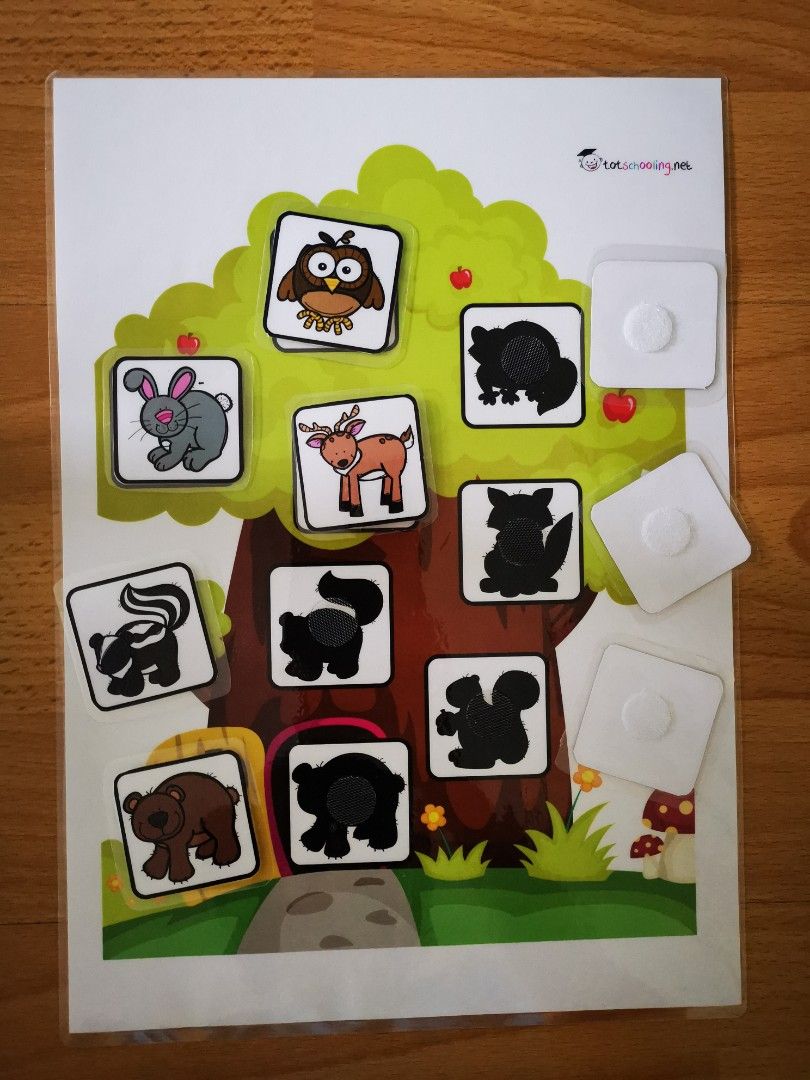 Busy "book" / Quiet "book" / Animal Matching Game, Hobbies & Toys, Toys ...