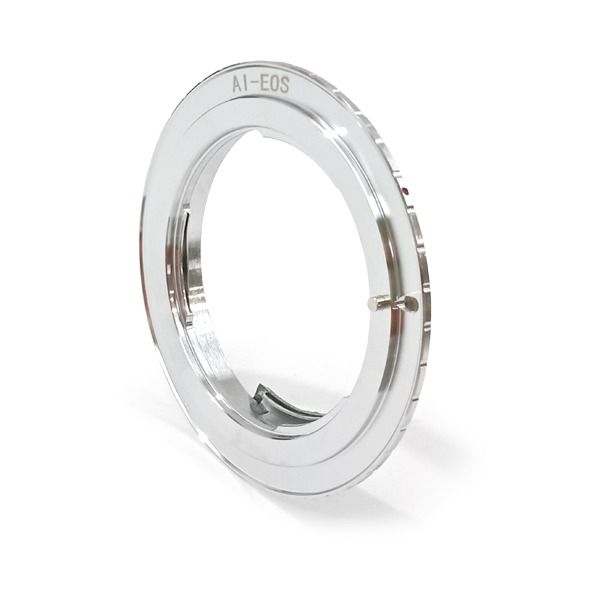 Camera body Lens Mount Adapter AI (D) - EOS (APS-C) Manual Focus with ...