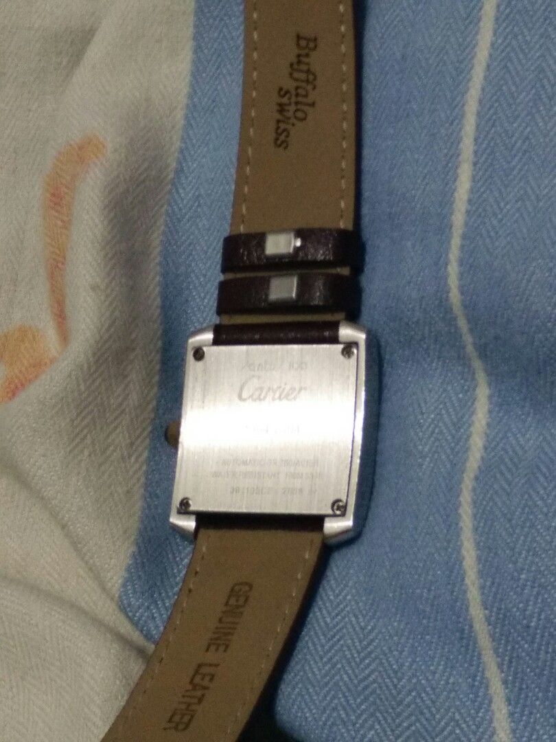 CARTIER SANTOS LUXURY WATCH XL100 1904-2004 (100 YEARS LIMITED EDITION ...