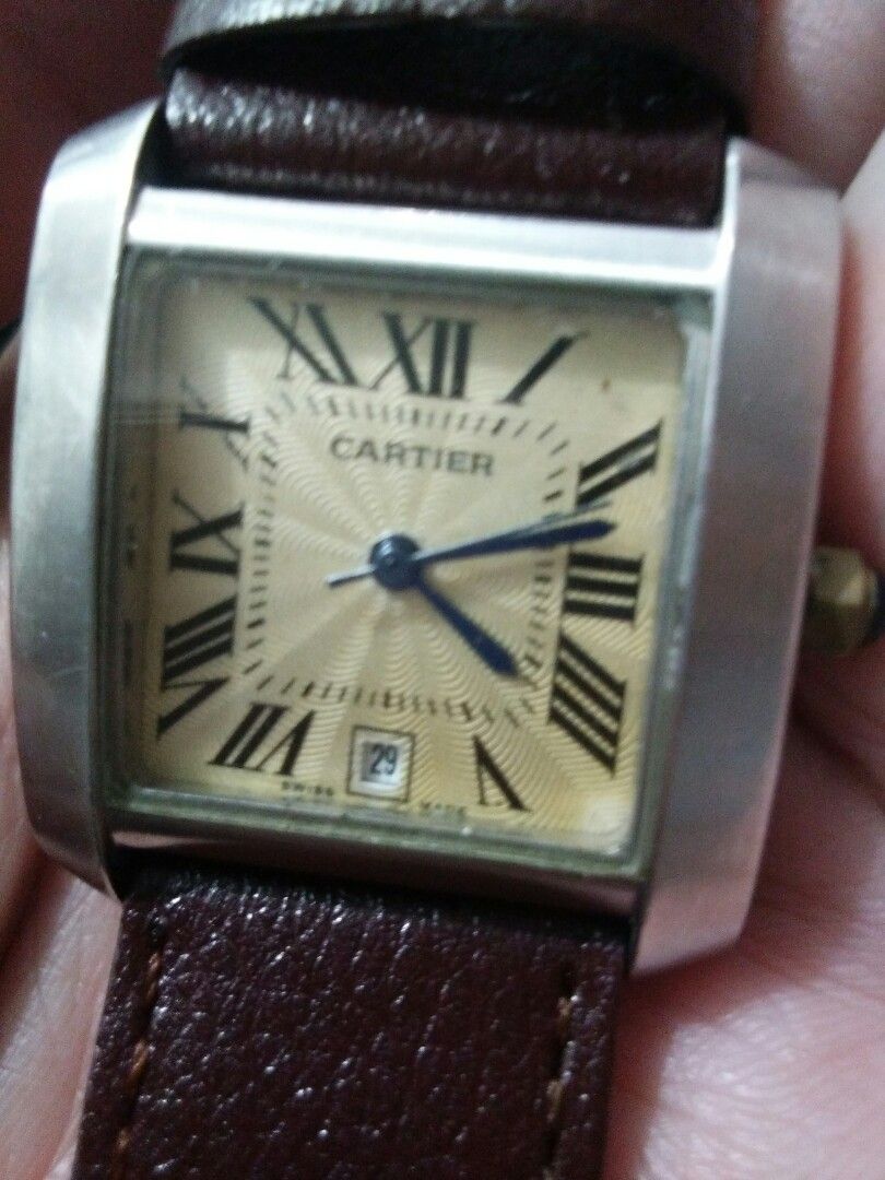 CARTIER SANTOS LUXURY WATCH XL100 1904-2004 (100 YEARS LIMITED EDITION ...