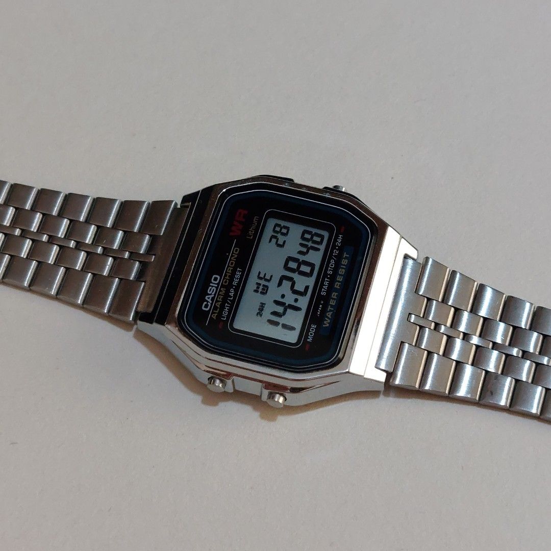 Casio A159W Digital Watch, Men's Fashion, Watches & Accessories ...