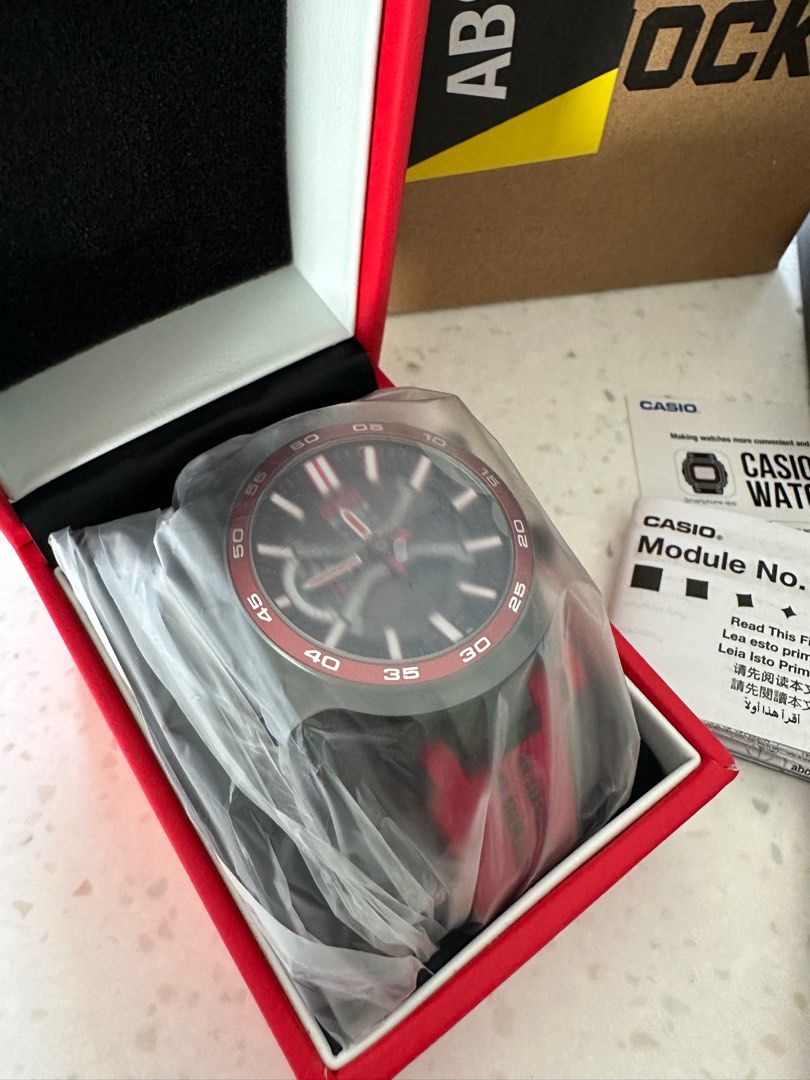 Casio Edifice ECB-2000MFG MF Ghost Initial D 頭文字d, 男裝, 手錶及配件, 手錶 ...