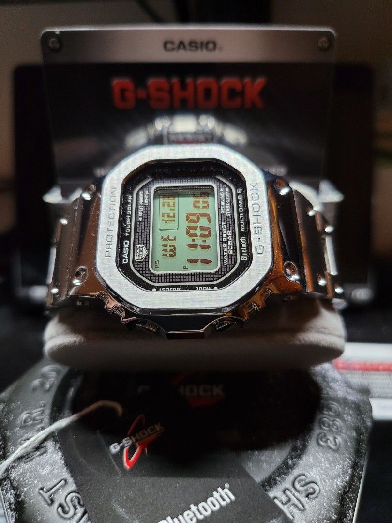 Casio G-Shock Full Metal GMW-B5000D-1, Men's Fashion, Watches ...
