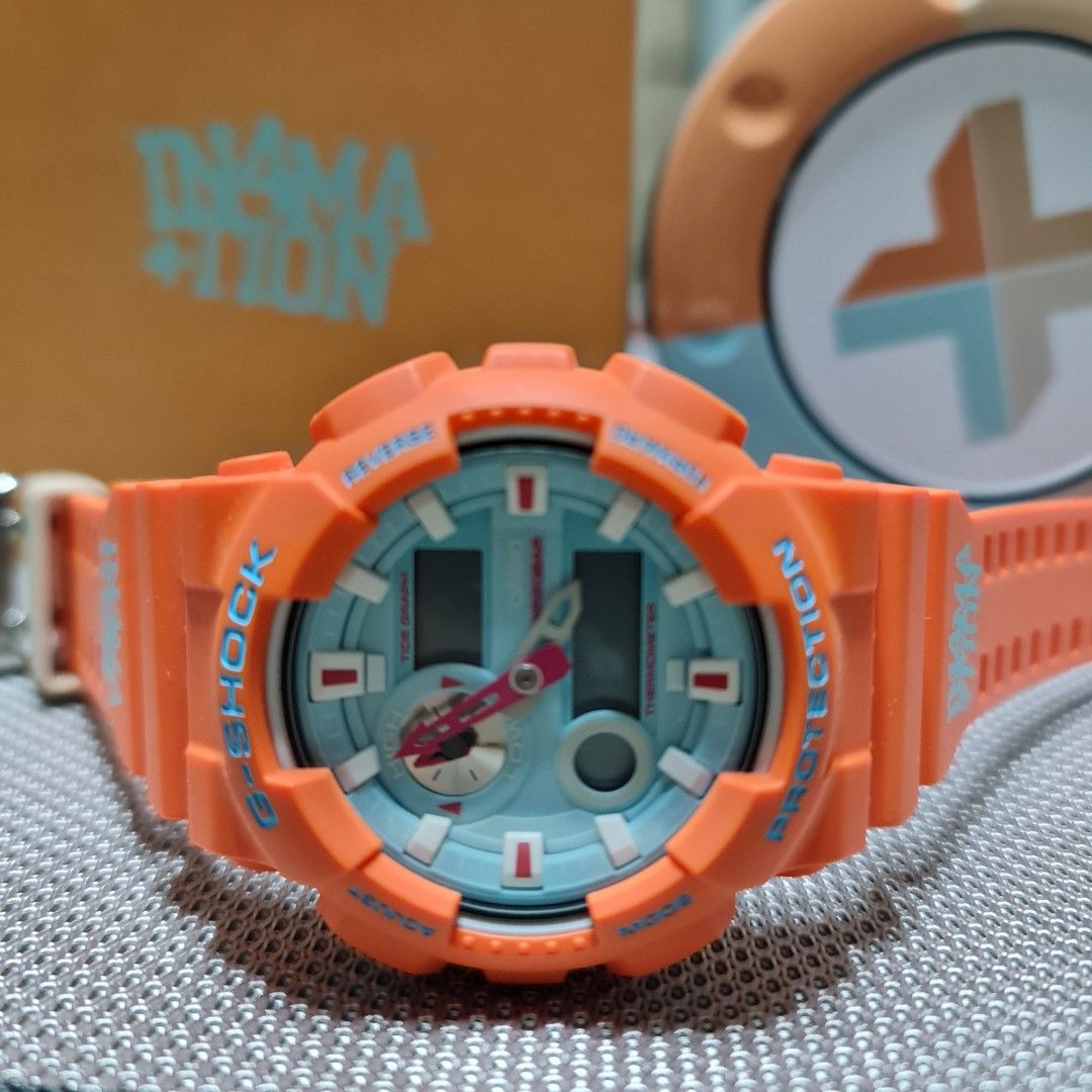 Casio G-Shock G-Lide Limited Edition In4mation Collaboration GAX-100X ...