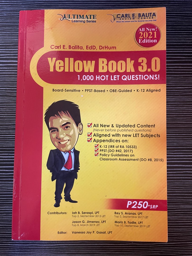 CBRC YELLOW BOOK 3.0 (2021 Edition), Hobbies & Toys, Books & Magazines ...