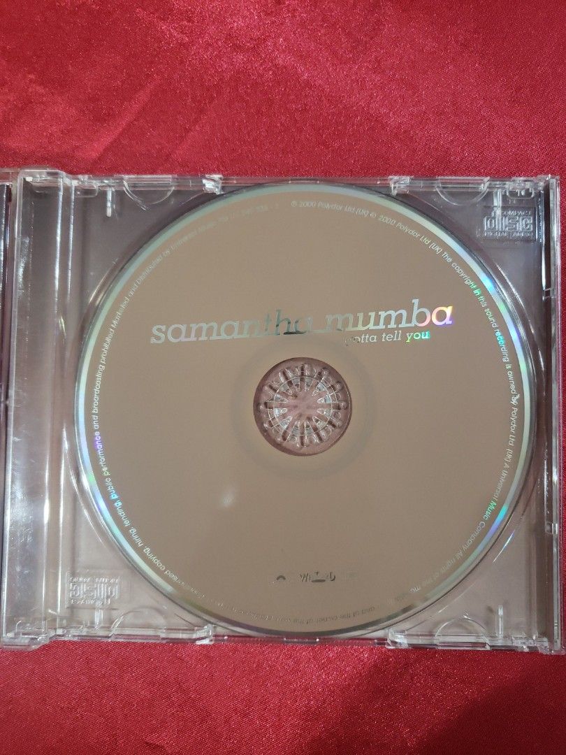 CD / 2000 uk - SAMANTHA MUMBA _ GOTTA TELL YOU, Hobbies & Toys, Music ...