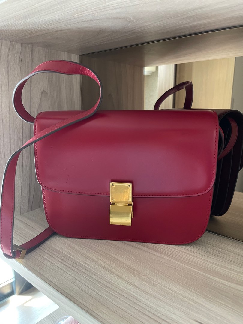 Celine box look alike, Barang Mewah, Tas & Dompet di Carousell